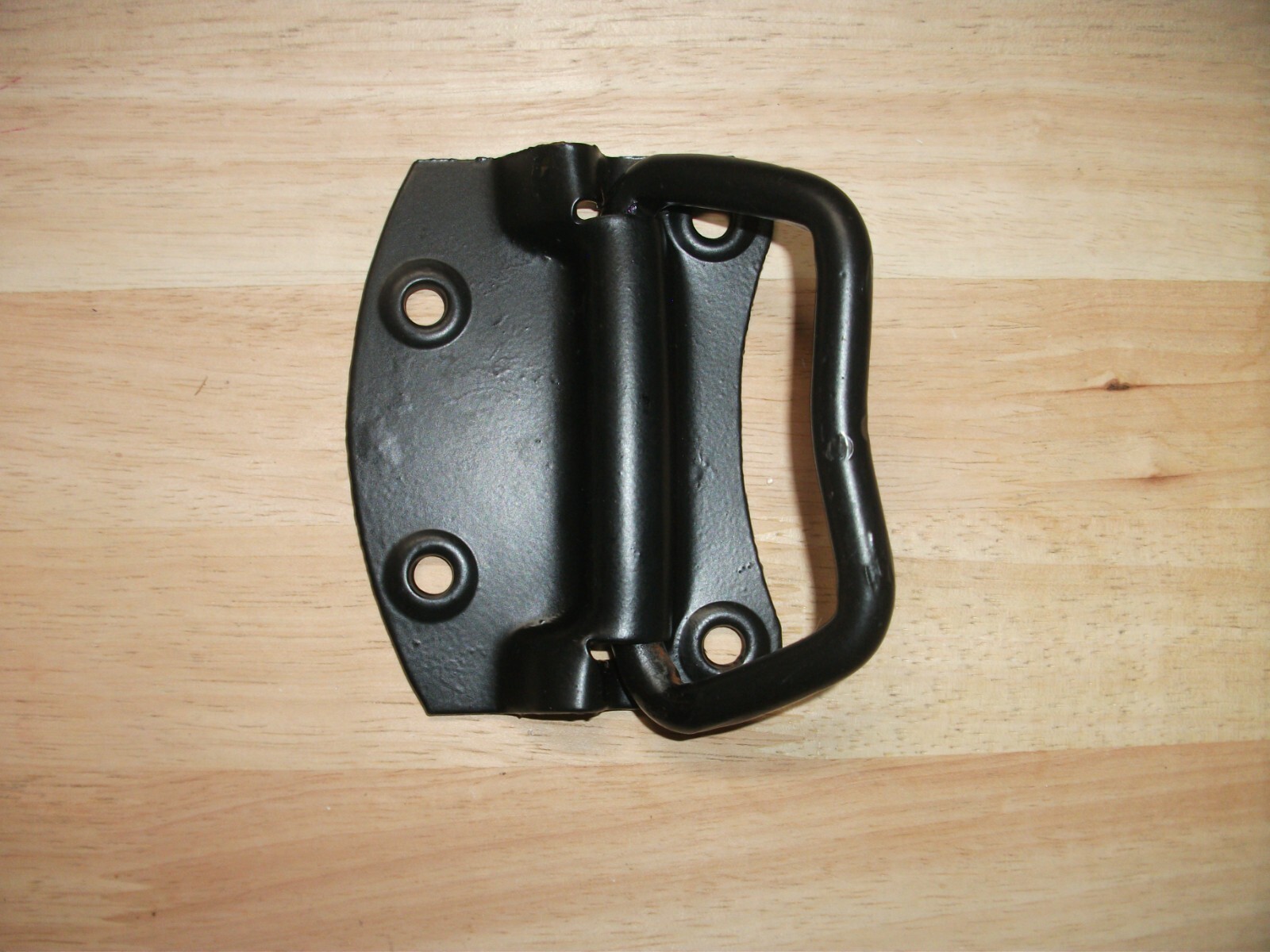 Pair of Heavy Duty Chest Handles Black Steel 4" x 3" Era 0246-10 | eBay UK