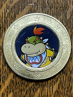 Frankford Wonder Ball Super Mario Coins Bowser Jr Gold Coin - Pre Owned ...
