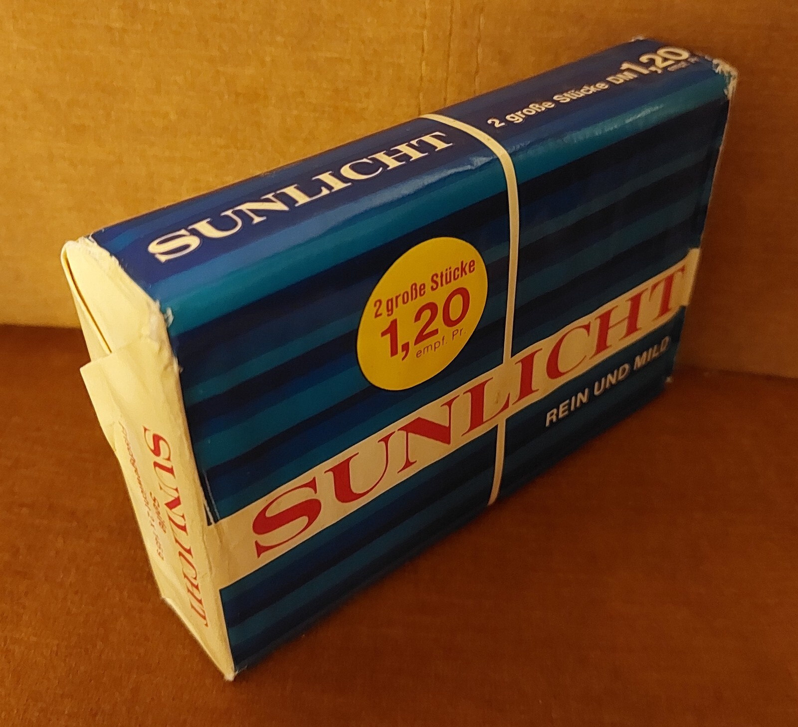 Vintage-Seife "Sunlicht" (1 Stk. mit 2x 145g=290g), neu/unbenutzt in OVP | eBay.de