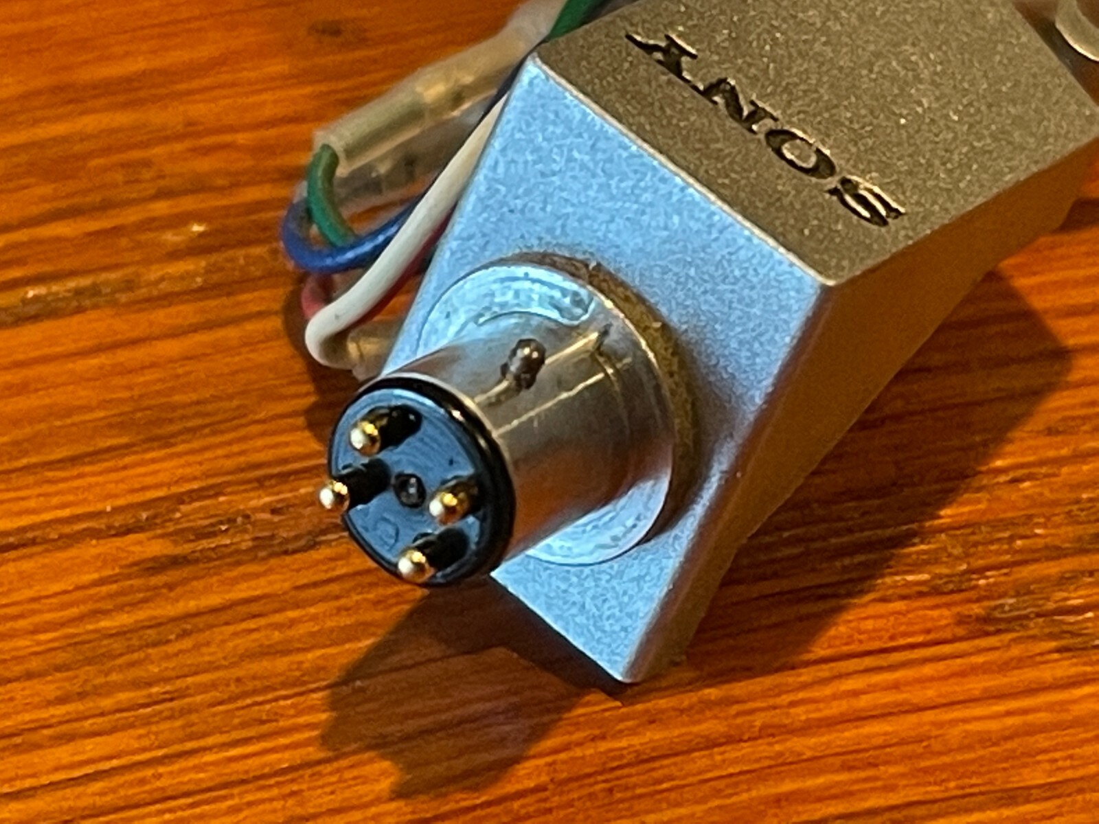 Sony Turntable Parts - Straight Tone Arm Headshell w/ Wires | eBay