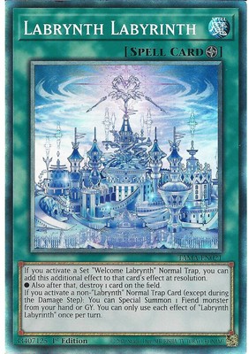 YGO TAMA-EN021 CR Labrynth Labyrinth TAMA-EN021 Yu-gi-oh | eBay