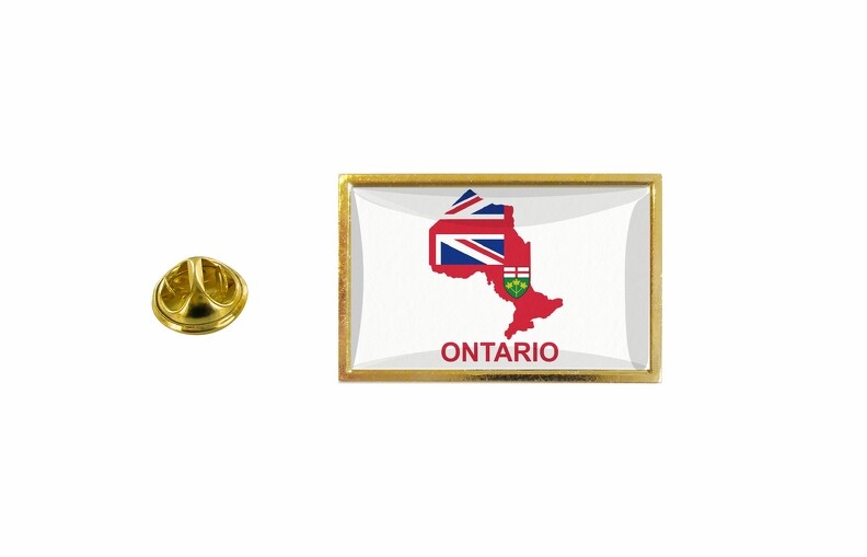 Pins Pin Badge Pin's Flag Country Map Canada Ontario | eBay