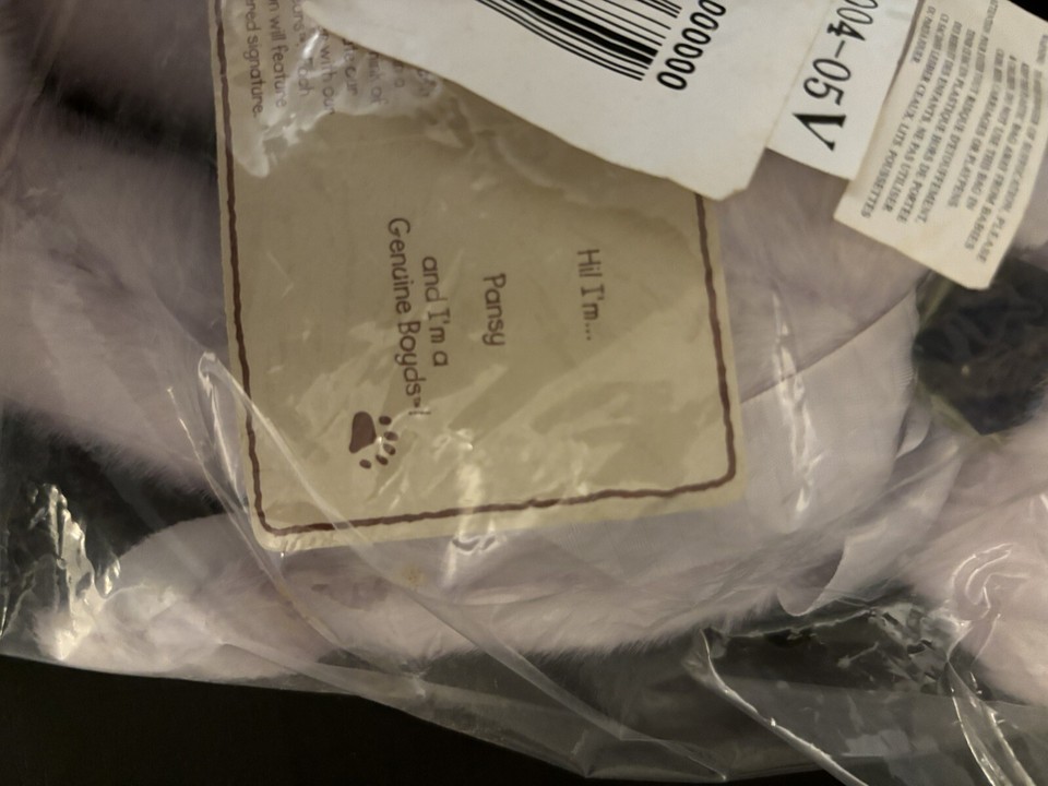 Boyds Bears The Patty Duke Collection PANSY Plush Bear | eBay