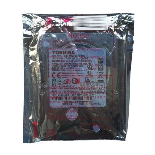 Toshiba MQ04ABF100 2.5in 1TB SATA III 5400 RPM Laptop Hard Drive for HP ...