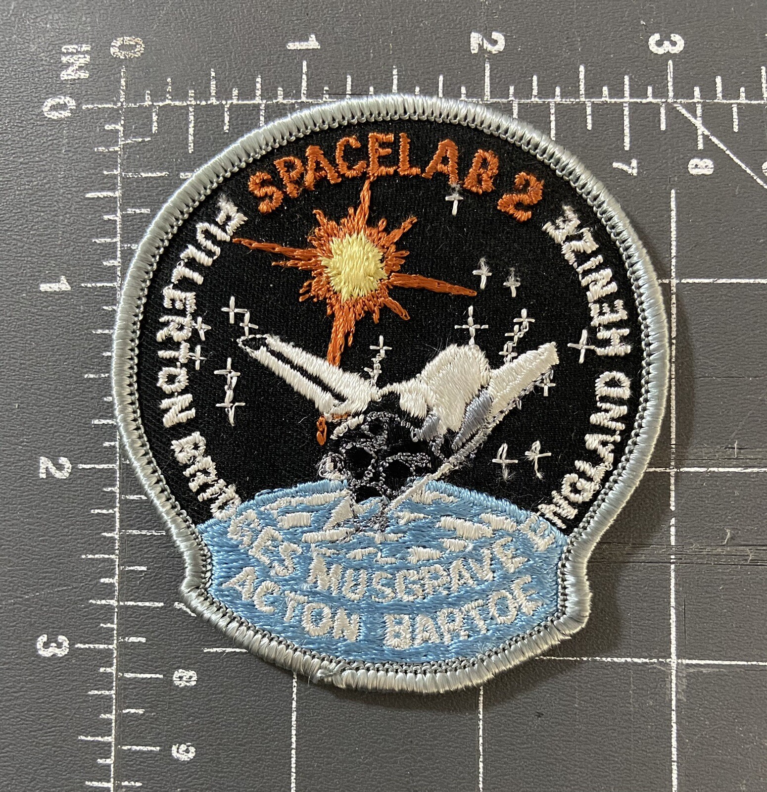 Vintage Space Shuttle Challenger Spacelab 2 STS-51-F STS-51F STS 51-F ...