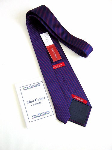 Tino Cosma Stitched A Mano Hand Made Luxury Silk Original Gift Present ...