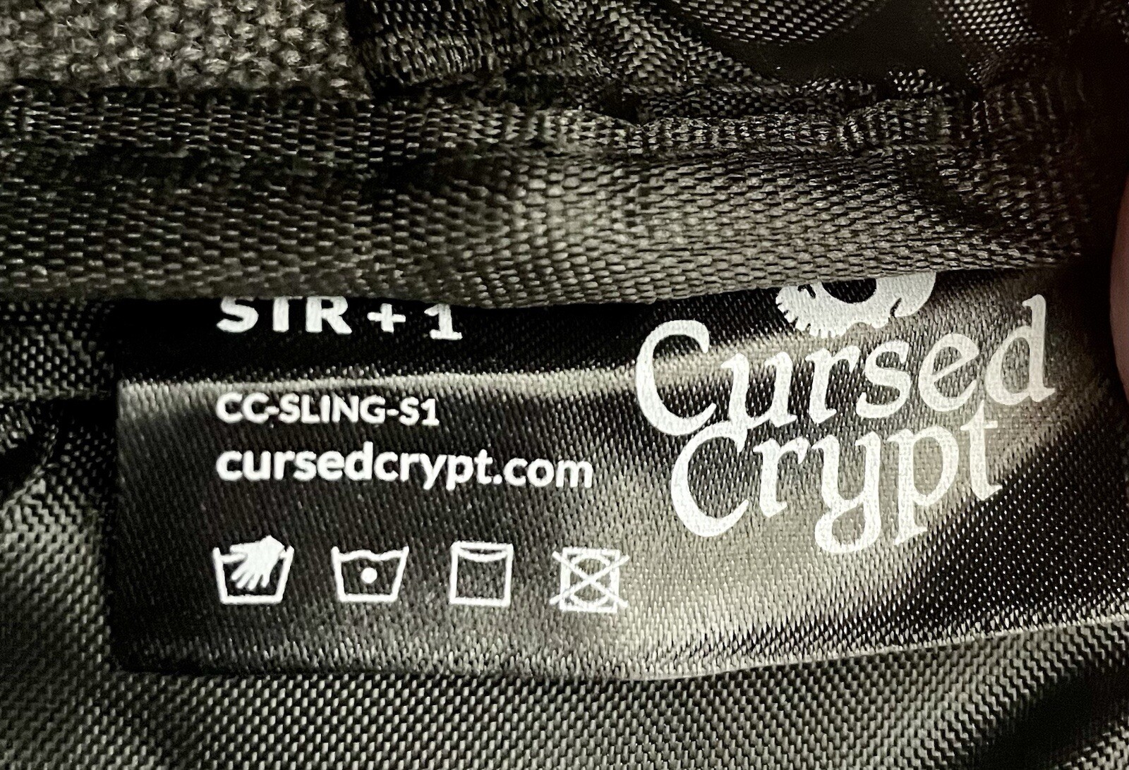 Cursed Crypt Faux Leather Crossbody Courier School Bag Backpack | eBay