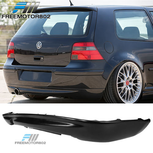 Fits 99-05 Volkswagen Golf MK4 Rear Bumper Lip 25AE Style Unpainted PU ...