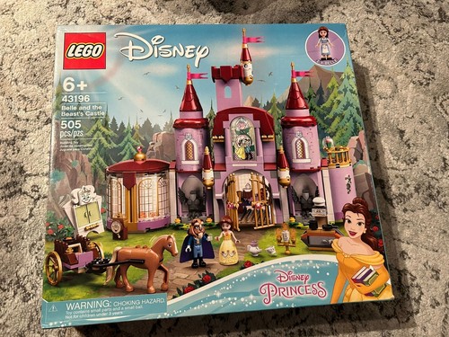New LEGO 43196 Belle and The Beast’s Castle Disney Princess Buiding To ...