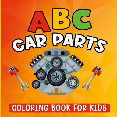 ABC Car Parts Alphabet Coloring Book for Kids | eBay