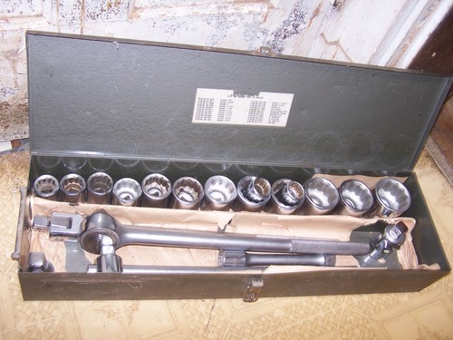 THORSEN 3/4" DRIVE SOCKET SET 21 PIECE AMERICAN MADE 12 POINT SOCKETS ...