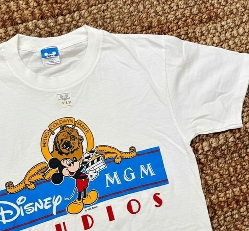 New Vintage Mickey Mouse MGM Studios Hollywood Shirt Metro Goldwyn ...