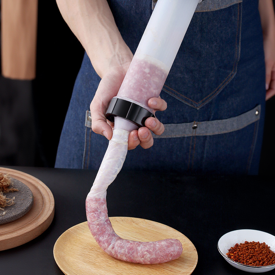 Sausage Stuffing Hand Tool Manual Sausage Stuffer Lightweight and Easy ...