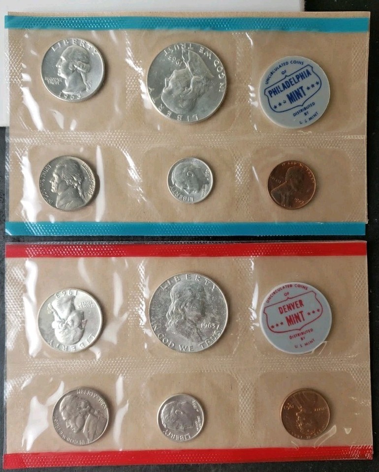 1963 United States Mint Uncirculated Set | eBay