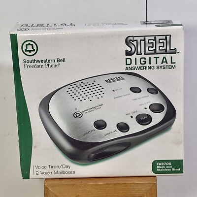 Southwestern Bell Freedom Phone Digital Answering Machine FA970S-NEW | eBay