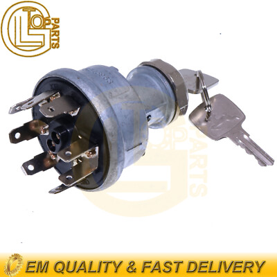 Ignition Key Switch RE45963 for John Deere 5055E 5065E 5075E 5085E 5200 ...