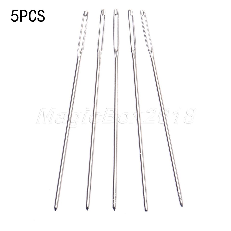 Knitters Wool Needles Large Eye For Threading Darning Sewing Tapestry ...