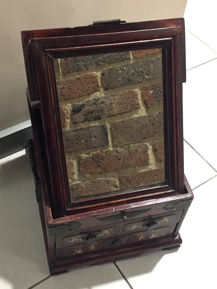 Antique Chinese Makeup Box | Saubhaya Makeup
