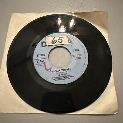 THE WHO PINBALL WIZARD / DOGS PART TWO 45 RPM RECORD Blue Label | eBay