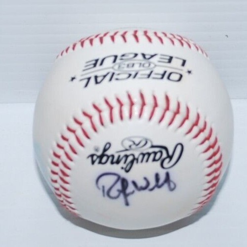 Randy Wolf Signed Auto Baseball-MLB-Phillies-Orioles-Dodgers-Padres ...