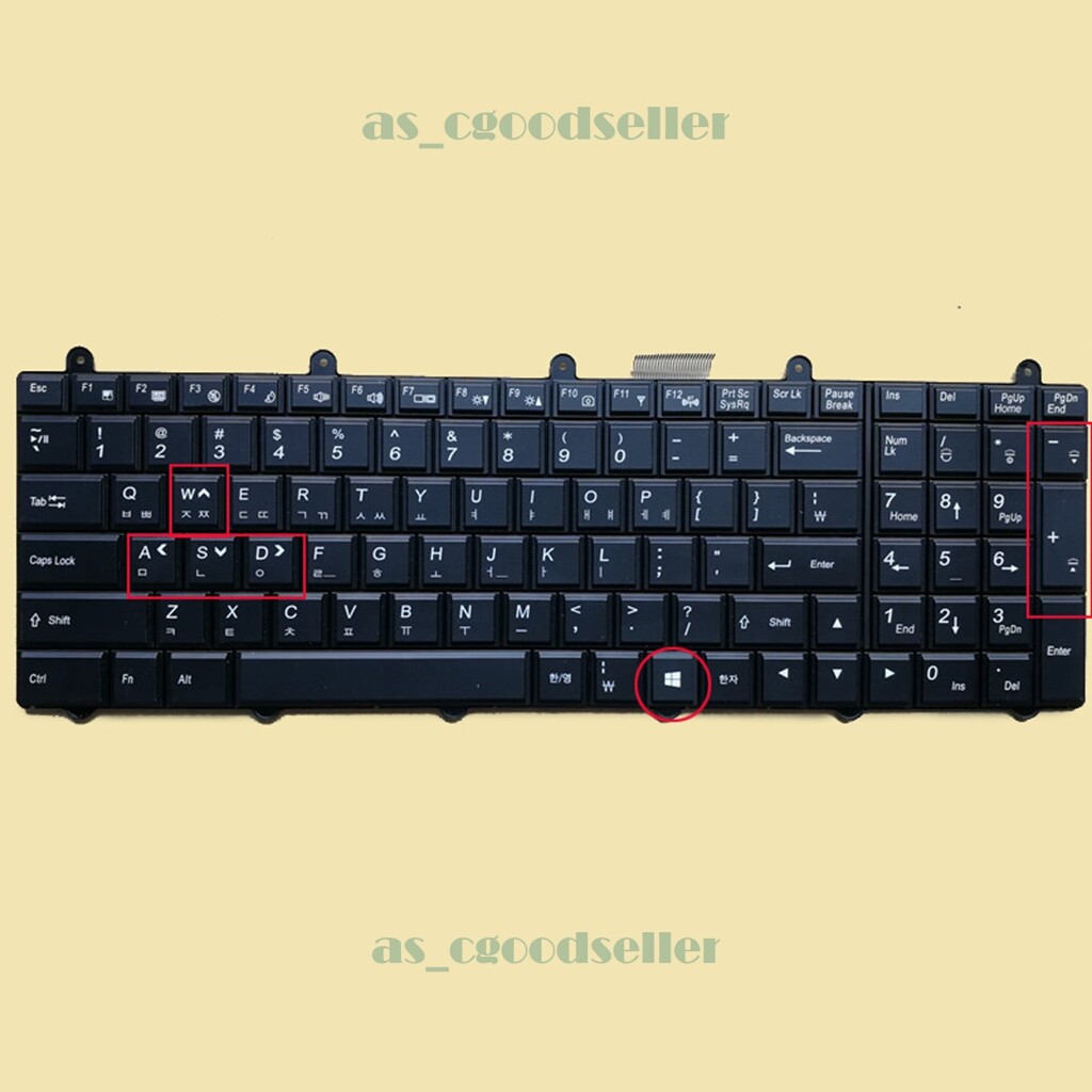 New for Clevo P177SM-A P170SM-A P157SM-A P150SM-A Keyboard US & Korean ...