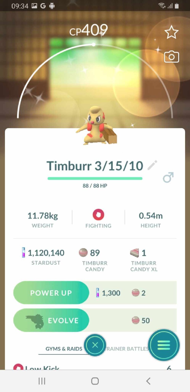 Shiny Timburr, Pokèmon Go, registered or ultra friends | eBay