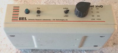 BRL MODEL 200 POWER SUPPLY Tested working.(C19B3) | eBay