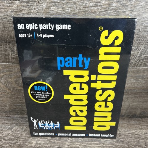 Loaded Questions Party Card Game New Sealed Free Shipping! | eBay