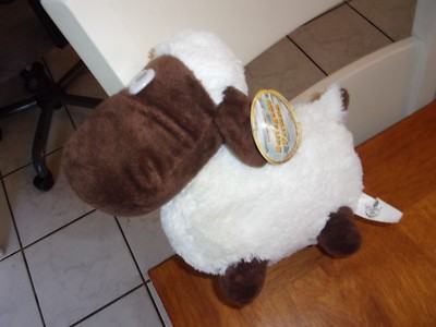 CIMARRON SWEETS PLUSH baby lamb sheep Cream brown CHOCOLATE BORREGUITO ...