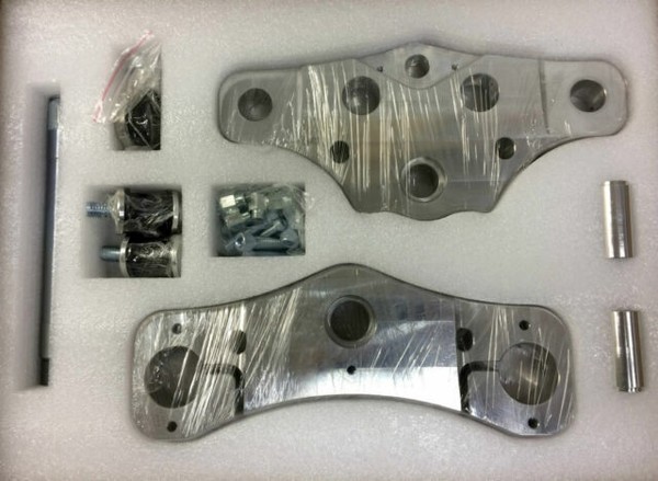 Ultima 6 Degree Bagger Triple Tree for 1997-2013 Harley Touring Models ...
