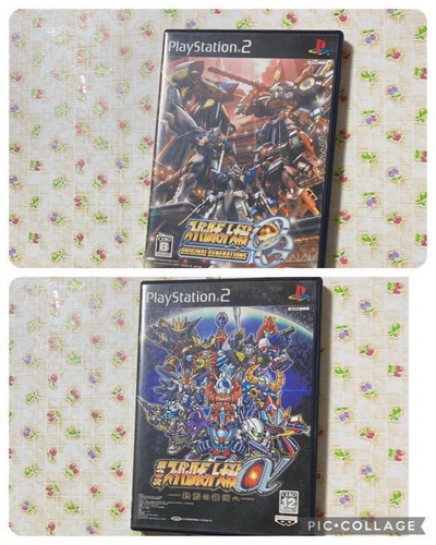 Ps2 Super Robot Battle Og 2Pcs Set | eBay