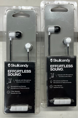 2/$18.99 Skullcandy "Jib" Effortless Sound Earbuds w/Microphone (S2DUYK ...