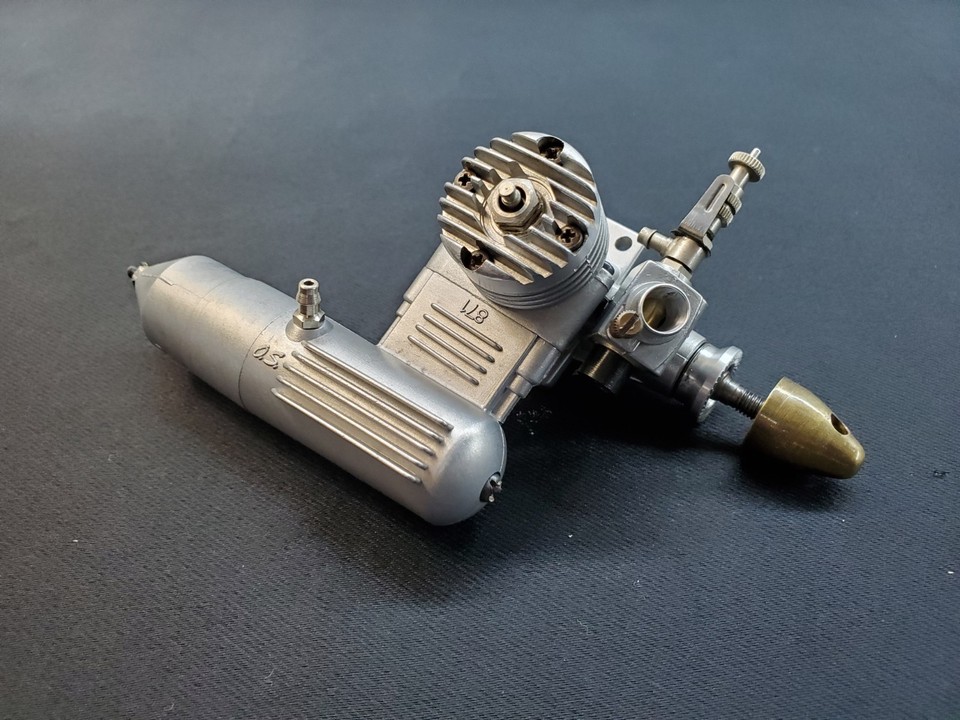 OS MAX 10 RC AIRPLANE ENGINE WITH MUFFLER, LIGHTLY USED | eBay