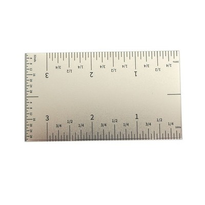 Compact 3 54 Inch Square Edge Ruler for Corner Alignment and ...
