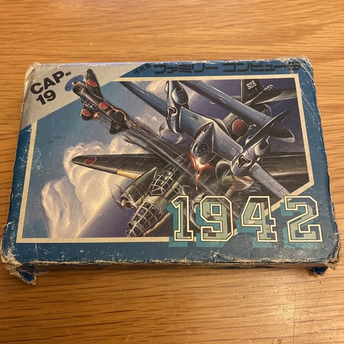 Nintendo Famicom Japanese 1942 Boxed With Manual NTSC-J | eBay UK