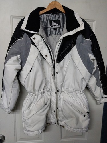 Cornice Vintage Jacket Coat Ski Snow Snowboard Winter White Men's Size ...
