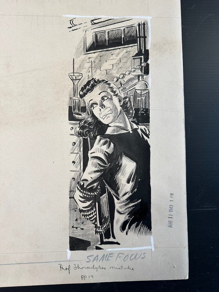 Amazing Stories 1944 Original Pulp Magazine Art Robert Fuqua | eBay