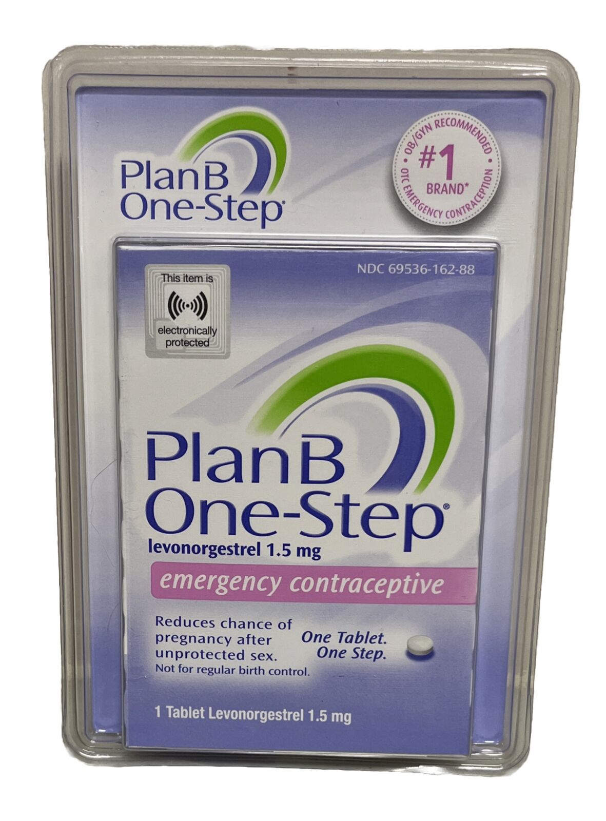 Plan B One Step Emergency Contraceptive 1 Tablet Exp 02 2026 Sealed