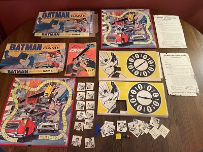 Batman & Robin "Help Batman and Robin Capture the Joker" Board Game ...