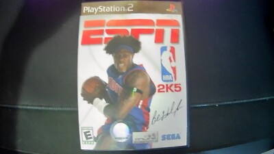 Game PlayStation 2 PS2 basketball ESPN NBA 2K5 manual disc & case | eBay