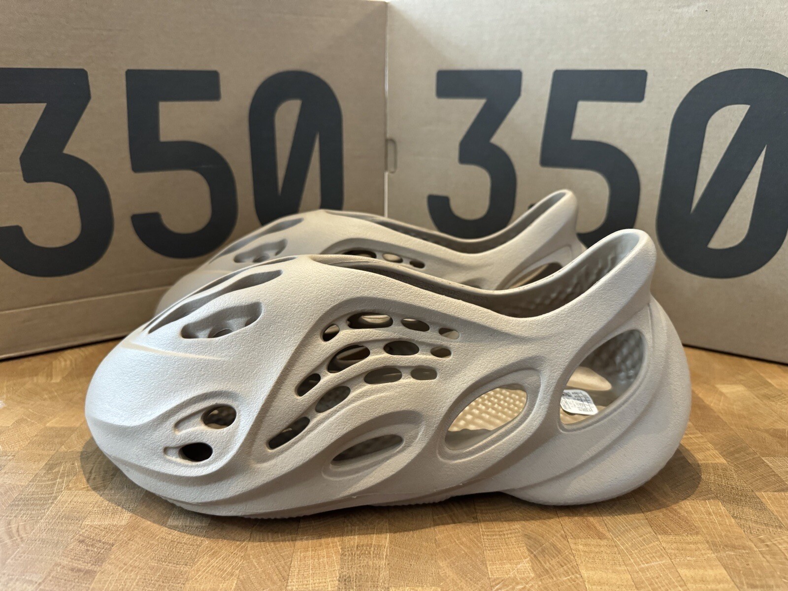 Adidas Yeezy Foam RNNR Mist GV6774 - Size 12 | eBay