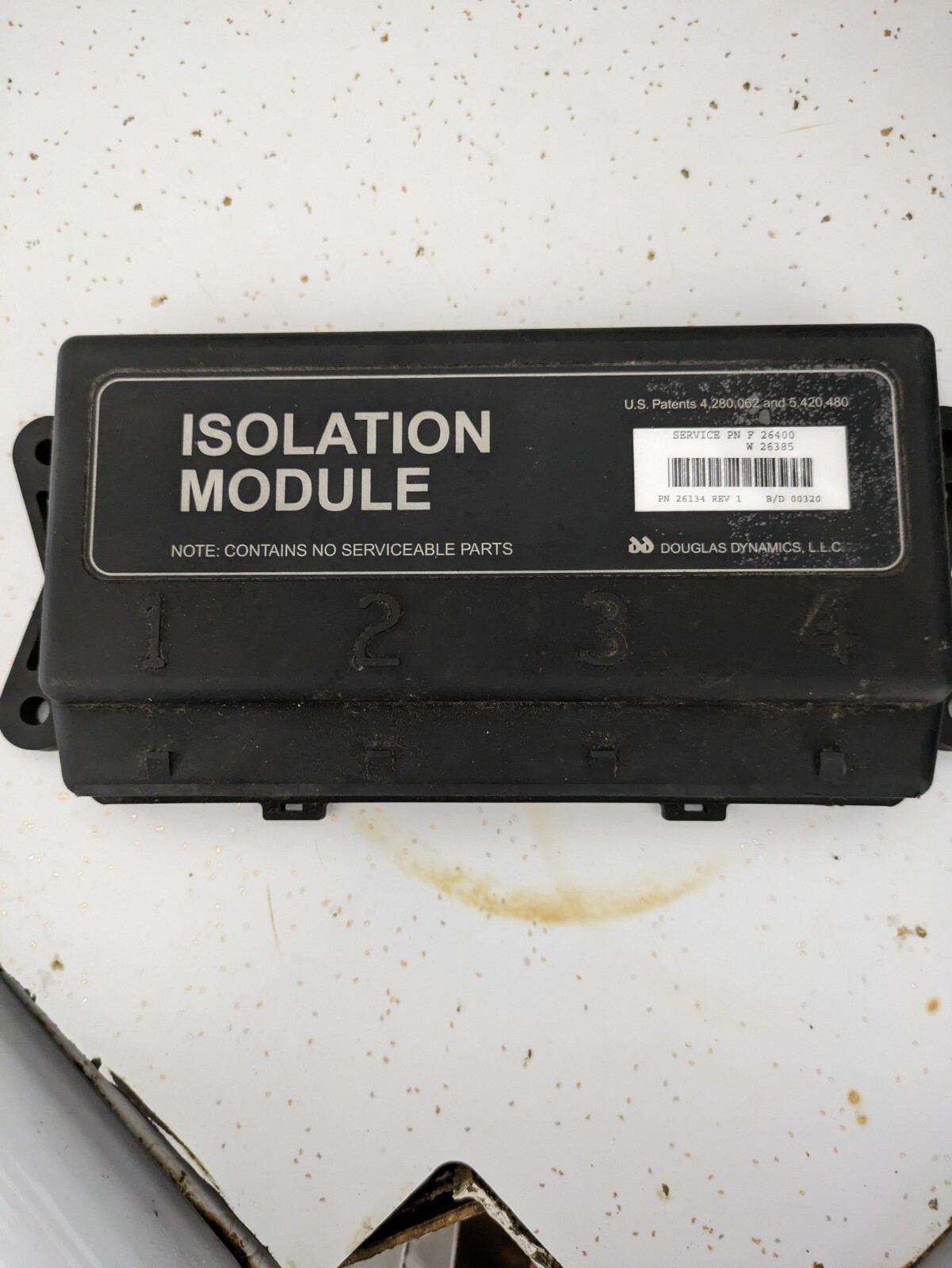 4-PORT ISOLATION MODULE, PN#26400 Snow Plow Western/Fisher Plow *match ...