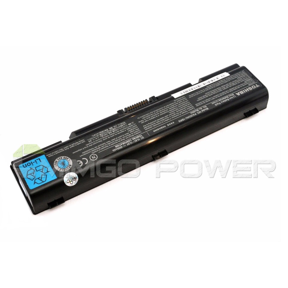Genuine PA3534U-1BRS Battery for Toshiba Satellite A200 A210 A300 A305 ...