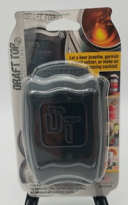Draft Top Drink Can Top Remover Topless Beverage BRAND NEW Made In USA ...