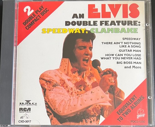 ELVIS PRESLEY- AN ELVIS DOUBLE FEAT: SPEEDWAY, CLAMBAKE - CD | eBay