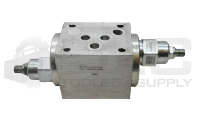 SUN HYDRAULICS CBY MANIFOLD W/ (2) RPGC LAN PRESSURE RELIEF VALVE | eBay