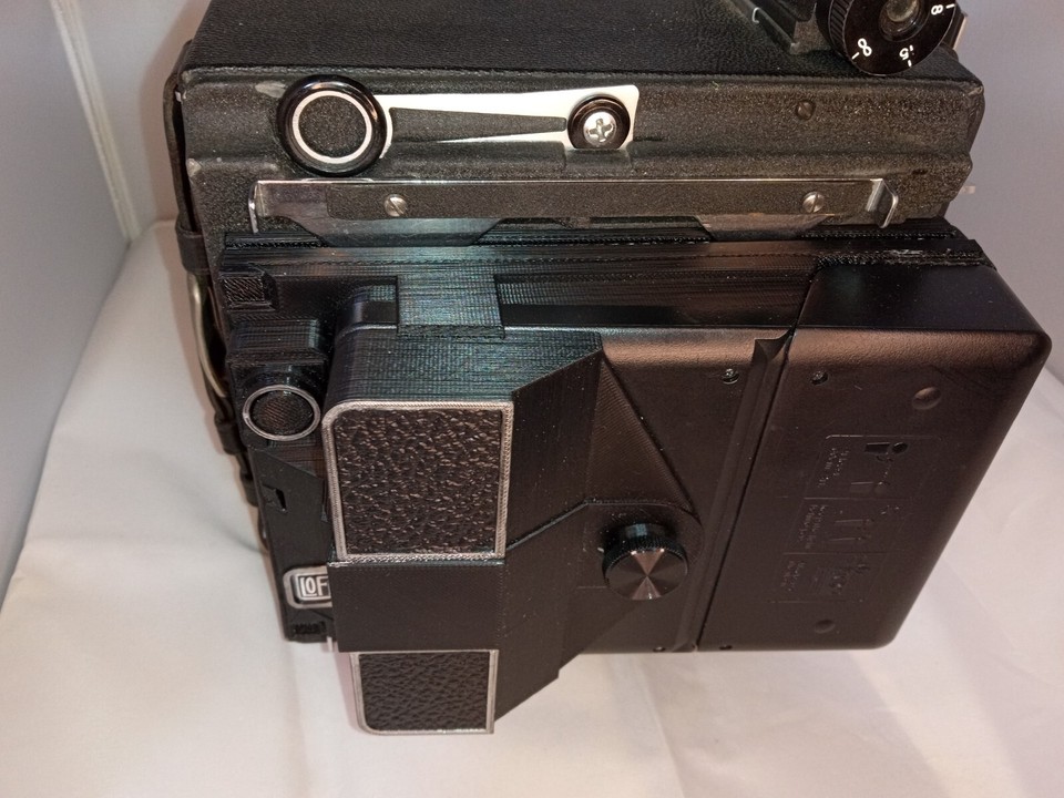 NEW Lo-Fi Graflok! Graflok 4x5 Polaroid I type back.Shoot i-type, 600 ...