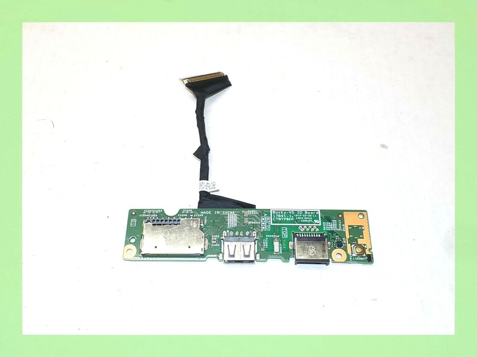 Genuine Dell Vostro 5481 USB SD Lan Ethernet Board W/Cable NIA01 0DT1MH ...