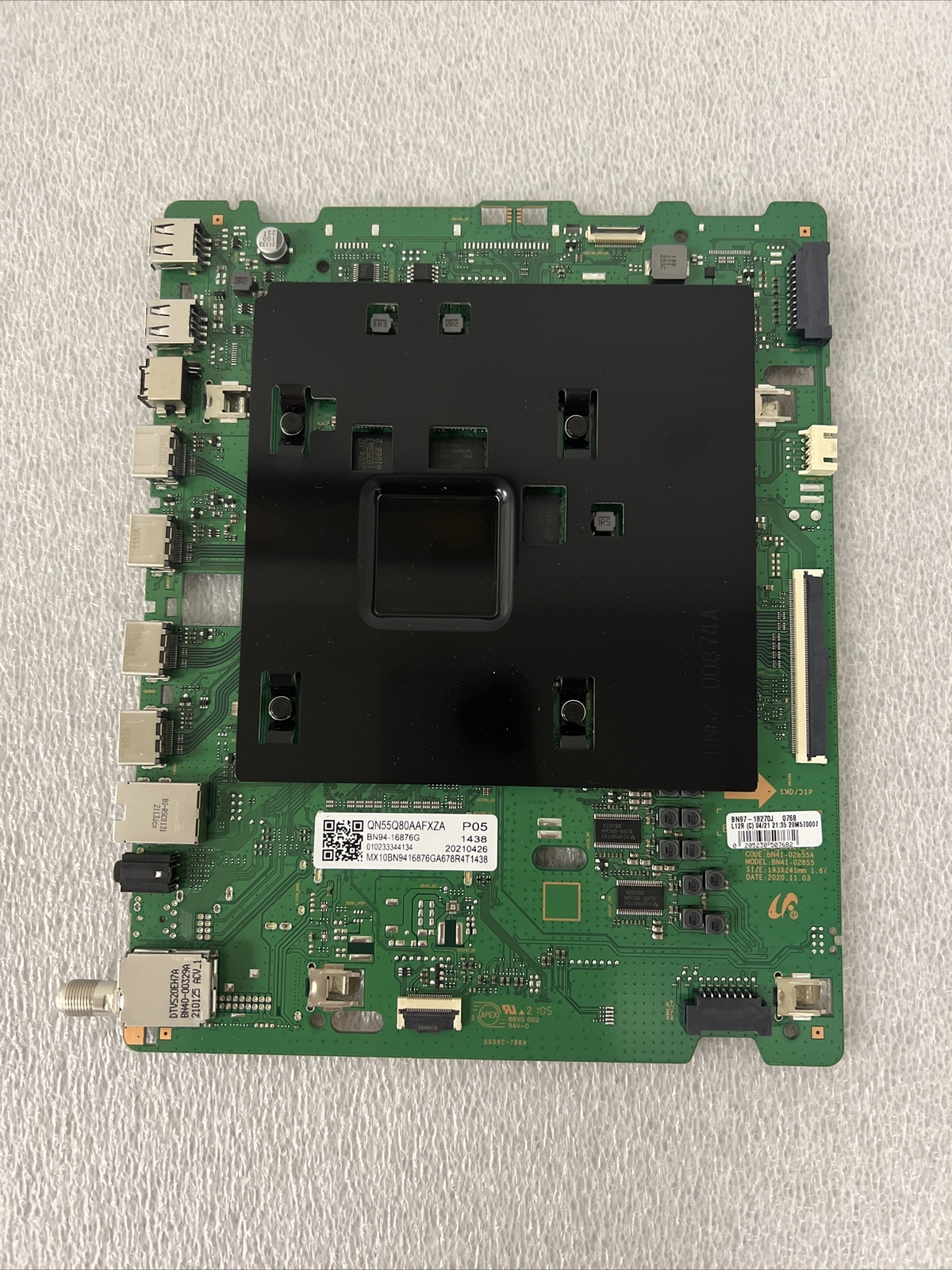 SAMSUNG MAIN BOARD BN94-16876G FOR QN55Q80AAFXZA TV | eBay