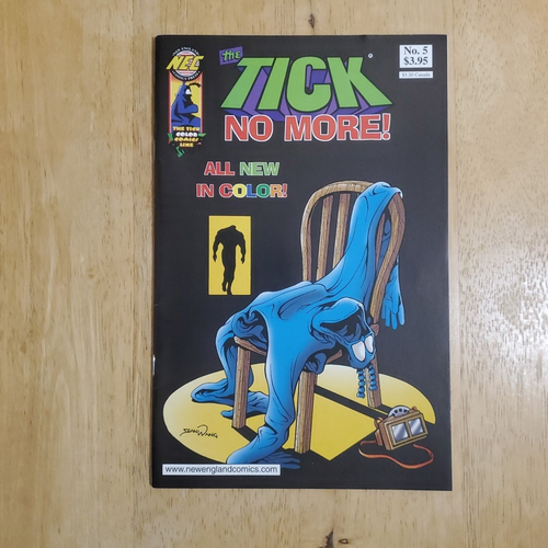 The Tick Color #5 Vintage Collector's Item New England Comics Press ...